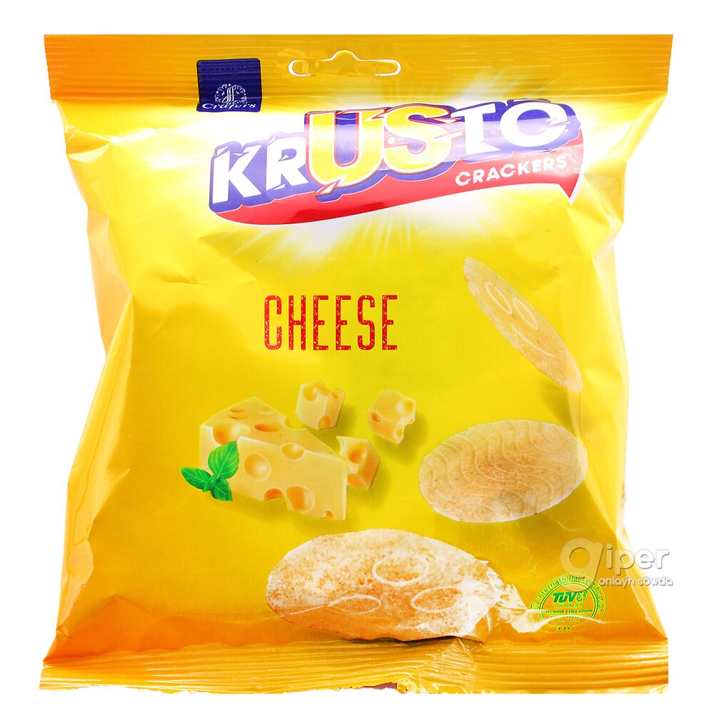 Crafers крекеры "Krusto" сo вкусом сырa, 30 г от 0 ТМТ